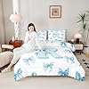 Amazon.com: Erosebridal Cartoon Letter Bow Comforter Set Full ...