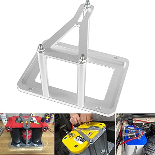 Amazon.com: Universal Battery Tray Hold Down Trunk battery Relocation ...