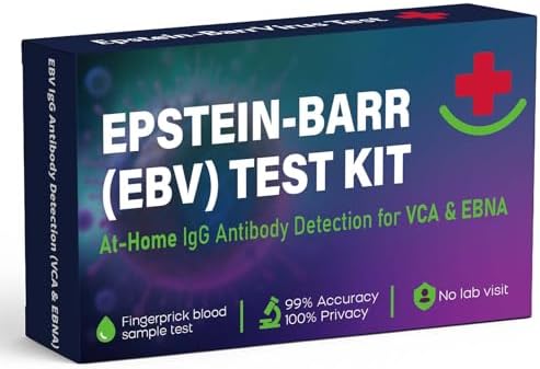Amazon.com: Epstein Barr (EBV) at-Home Test Kit | Detects IgG Response ...