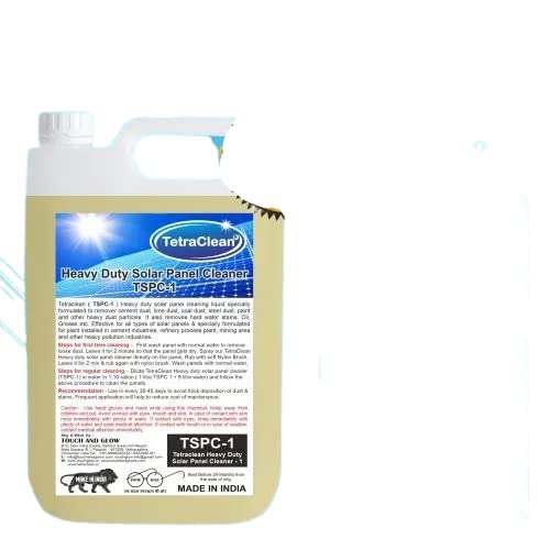 Organic Solar Panel Cleaning Chemical TetraClean : Amazon.in: Garden ...