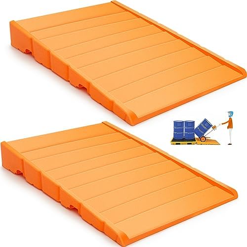 Amazon.com: Geetery 2 Pieces Spill Pallet Ramp, 47" x 32" x 6", 1,500 ...