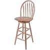 Amazon.com: Wagner Arrow-Back Counter Stool with Swivel Seat : Home ...