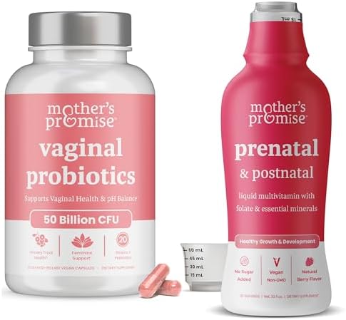 Amazon.com: Mother's Promise Prenatal & Postnatal Multivitamin Liquid ...