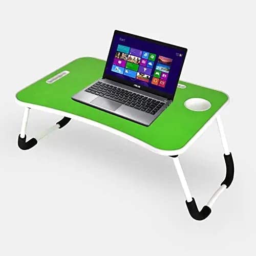 Unicon Study Table/Bed Table/Foldable and Portable Wooden/Writing Desk ...