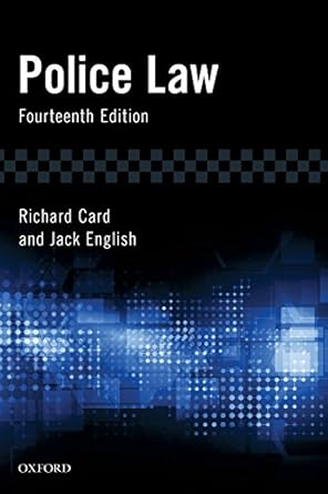 Buy Police Law Book Online at Low Prices in India | Police Law Reviews ...
