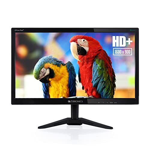 ZEBRONICS Zeb-A20HD 19.5 Inch (49.5 cm) 1600 X 900 LED Monitor, HD ...