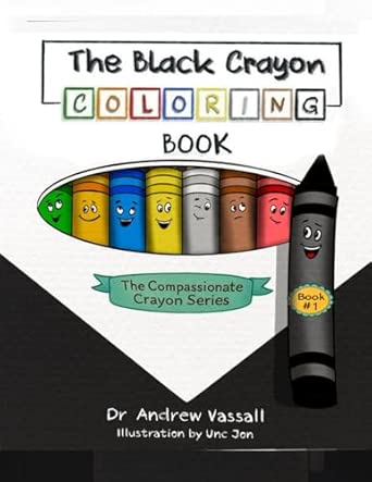 The Black Crayon Coloring Book : Buy Online at Best Price in KSA - Souq ...