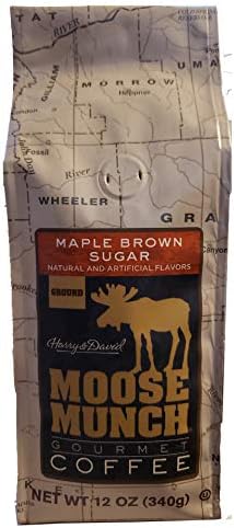 Amazon.com : Harry & David Moose Munch Gourmet Ground Coffee Maple Brown Sugar : Grocery ...