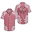 99TIMORO Comics Character Hawaiian Shirt, Cartoon Movie Themed Button ...