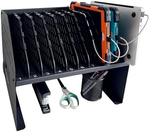 Amazon.com: Plugsharge 10-Device Laptop & Tablet Charging Station with ...