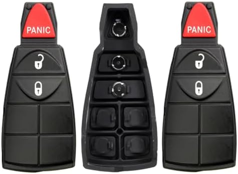 Lot of 2X New Replacement Key Fob Fobik Rubber Button Compatible with ...