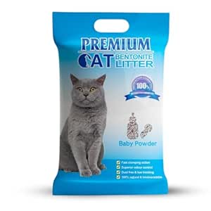 Buy Pets Empire Premium Bentonite Baby Powder Cat Litter with Fragrance ...
