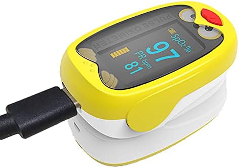 WEAL Pulse Oximeter for Kids, USB Rechargeable Blood Oxygen Meter Baby ...