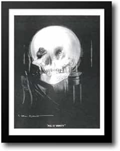 Amazon.com: All is Vanity 15x19 Framed Art Print by Gilbert, C. Allan ...