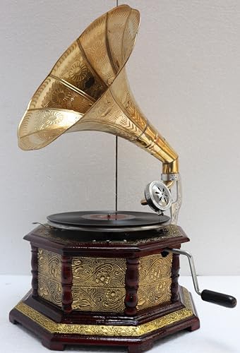 HMV Studio Gramophone Player Original Working 19s Music Player Old ...