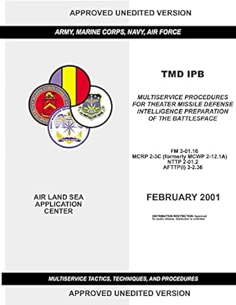 MCRP 2-3C TMD IPB MULTISERVICE PROCEDURES FOR THEATER MISSILE DEFENSE ...