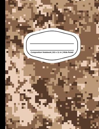 Amazon.com: Composition Notebook Wide Ruled: Wide-Ruled Lined Paper ...