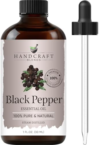 Amazon.com: Black Pepper Essential Oil - 1 Fl Oz - 100% Pure and ...