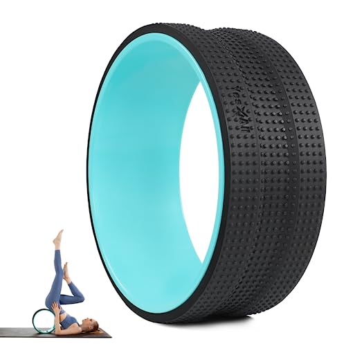 Yes4All Wheel Foam Roller - EVA Back Stretcher Holds up to 500 Lbs ...