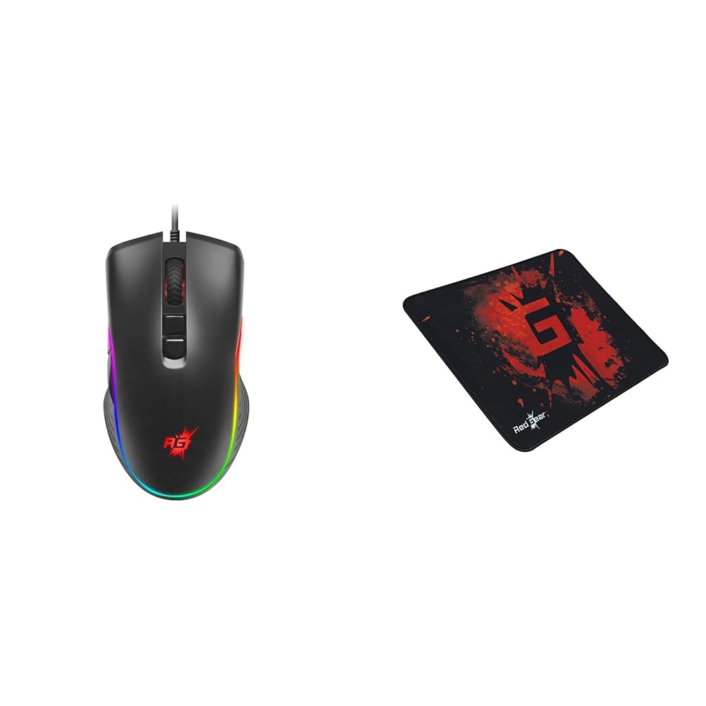 Amazon.in: Buy Redgear A-20 Wired Gaming Mouse with RGB and Upto 4800 ...