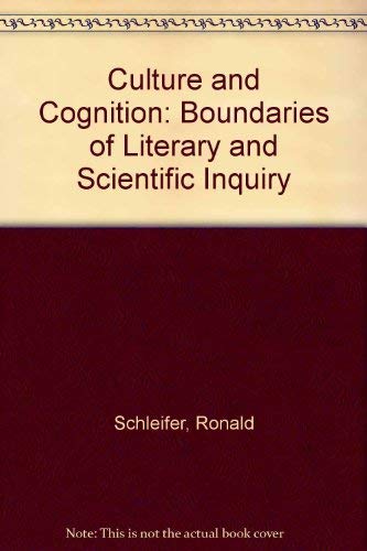 Culture and Cognition: The Boundaries of Literary and Scientific ...