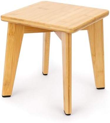 Amazon.com: Aibiju Toddler Step Stool, Mini Table Desktop Shelf, Wooden ...