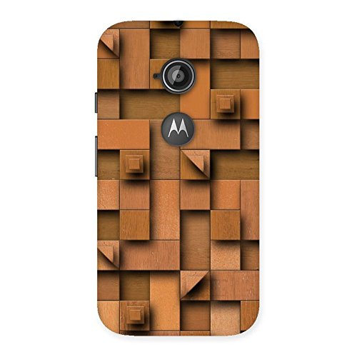Goosbery Puzzle Wood Back Cover For Motorola Moto E2 : Amazon.in ...