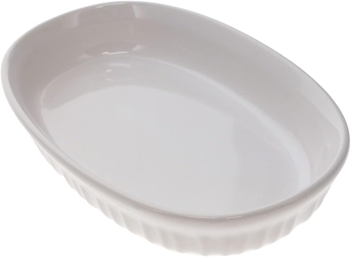 Amazon.com: Corningware 23oz/679ml Oblong Sculpted French White ...