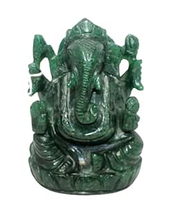 Buy Rajasthan Gems Aventurine Idol Statue Ganesha Ganesh Figurine ...