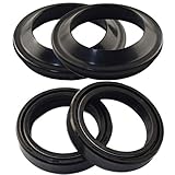 ・ブランド:A'sTool・製造元:ベストプライス マーケット・製造元/メーカー部品番号:BK-OC・【フロントフォーク用 オイルシール＆ダストシールセット】オイルシール2個・ダストシール2個を組み合わせた、フロントフォーク左右対...