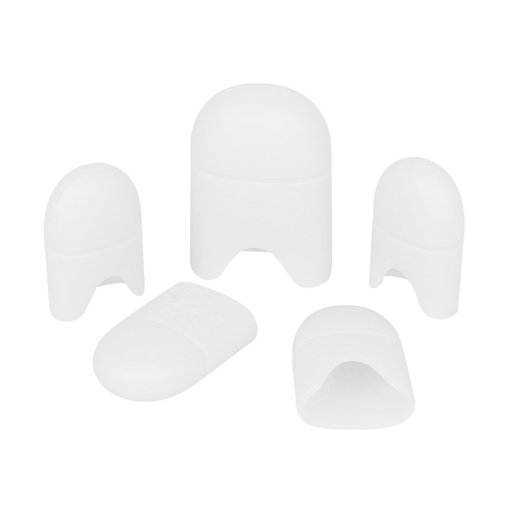 Amazon.com : Silicone Gel Finger Caps Toe Caps for Removing Nail ...