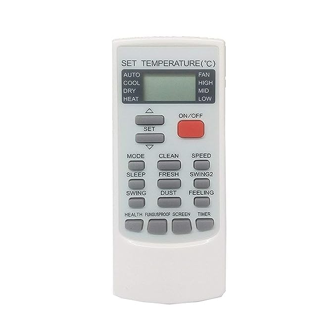 DITEC Air Conditioner Remote Compatible with Voltas Split/Window AC ...