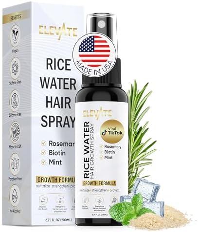Amazon.com : NEW Fermented Rice Water for Hair Growth - Infused with ...