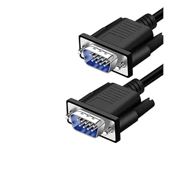 DB9 Direct Connection Data Cable RS232 Serial Port Connectors 30AWG ...