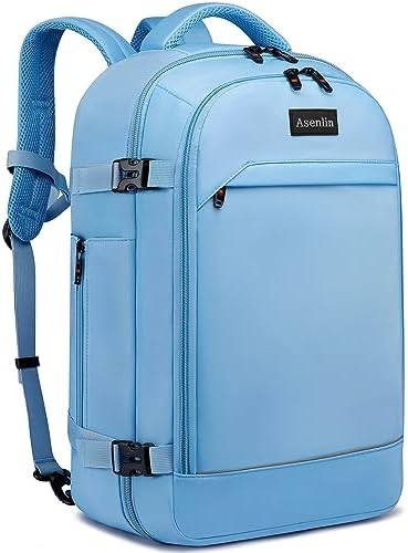 Amazon.com: Asenlin Travel Backpack for Women Men,Flight Approved Carry ...