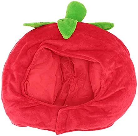 Amazon.com: Bestmaple Adult Kids Lovely Tomato Shape Plush Hat Funny ...
