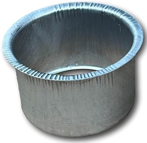 2-3/8 Inch Round Aluminum Rain Gutter Drain Outlet for Standard 2x3 ...