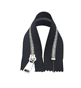 Amazon.com: Leekayer 150cm Black Zipper #20 Giant Plastic Zippers for ...