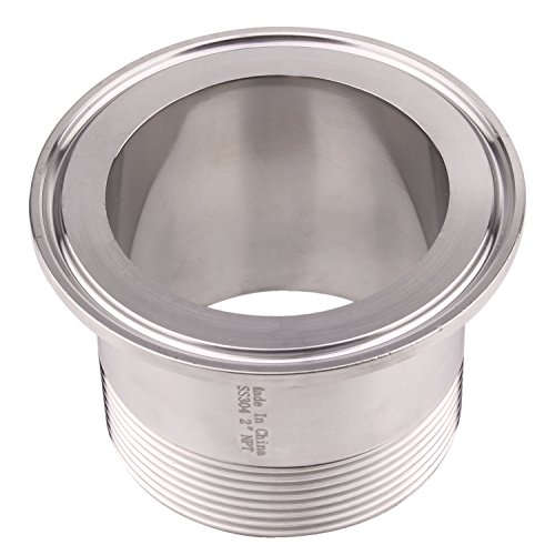 Snapklik.com : DERNORD Sanitary Male Threaded Pipe Fitting To 2.5 INCH