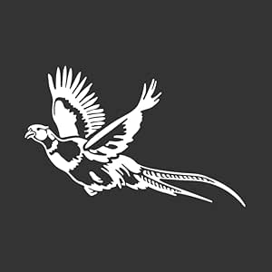 Amazon.com: Pheasant - Upland Hunting Sticker - Bird Hunting Decals ...