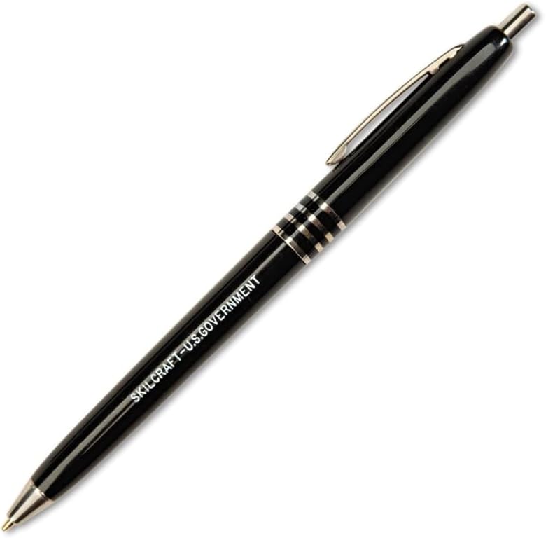 Amazon.com : Skilcraft U.S. Government Retractable Ball Point Pen, Fine ...