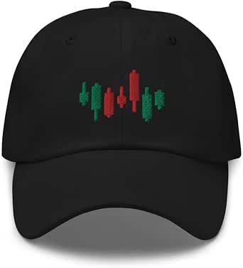 Forex Stock Market Crypto Embroidered Dad Hat Cap, Trader Trading ...