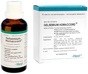 Amazon.com: Heel/BHI Homeopathics Gelsemium Homaccord : Health & Household