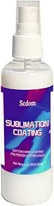Amazon.com: Scdom Sublimation Coating Spray for Cotton Material Front ...