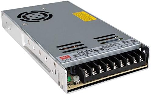 Amazon.com: MeanWell MW LRS-350-12 12V 30A 350W Regulated Switching Power Supply AC Adapter with ...