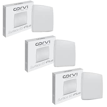 Buy CORVI LED Surface 6S Square, 15Watt, Slim, Compact, Driverless ...
