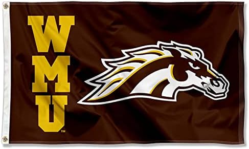Amazon.com : College Flags & Banners Co. Western Michigan Broncos WMU ...