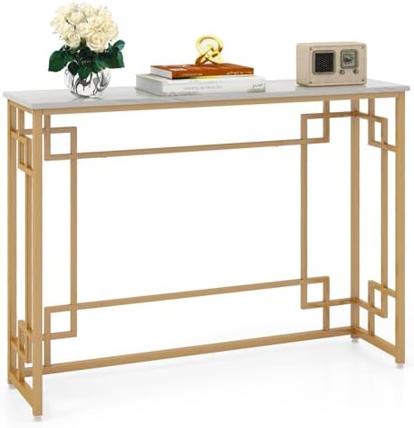 Amazon.com: Giantex 43.5-Inch Console Tables for Entryway - Foyer Table ...