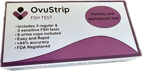 Amazon.com: Easy@Home FSH Menopause Test: 10 FSH Test Strips ...