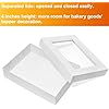Amazon.com: Wowxyz 19x14x4 Inches Cake Boxes 6pcs Rectangle Half Sheet ...